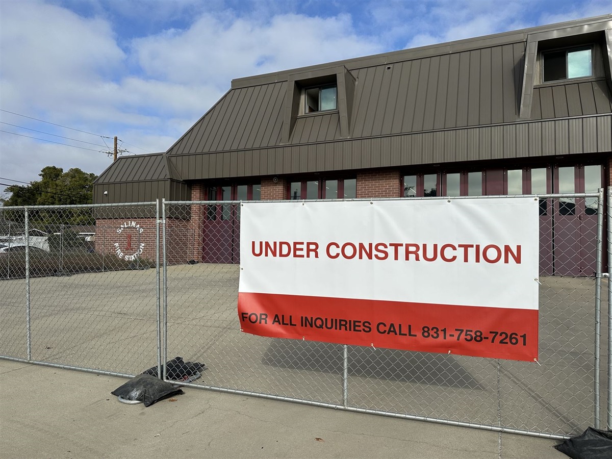 Fire Station 1 Repairs & Temporary Relocation - City of Salinas